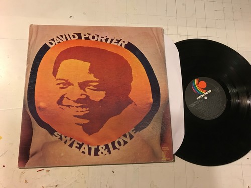 1973 soul LP david porter sweat & love STAX original vinyl rare r&b ...