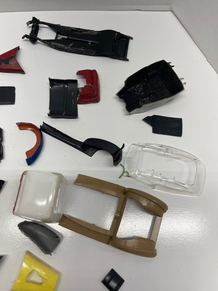 Vintage Model Kit Car Lot ~ Junkyard ~ Mixed Parts Lot ~ | eBay