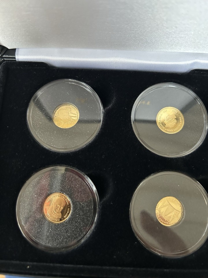 Jubilee Mint WW11 The route To victory Solid Gold Coins X4 | eBay UK