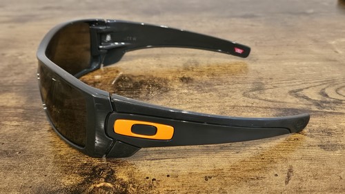 Used Oakley Custom Batwolf Polished Grey Prizm Black Polarized ...