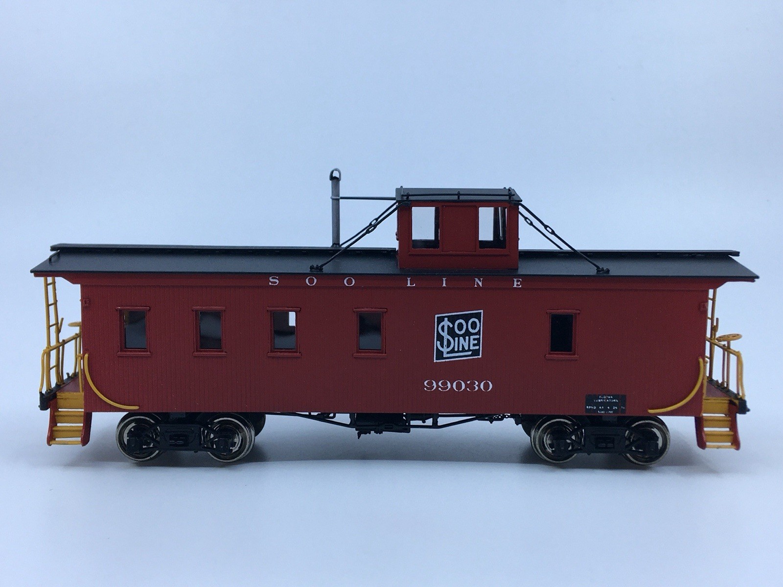 HO Overland Models OMI 3923.1 Brass Soo Line Wood Sheath Caboose #99030 ...