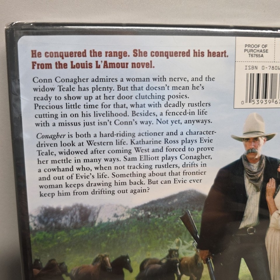 Conagher (DVD, 2005) Sam Elliott Katharine Ross New 53939676525| eBay