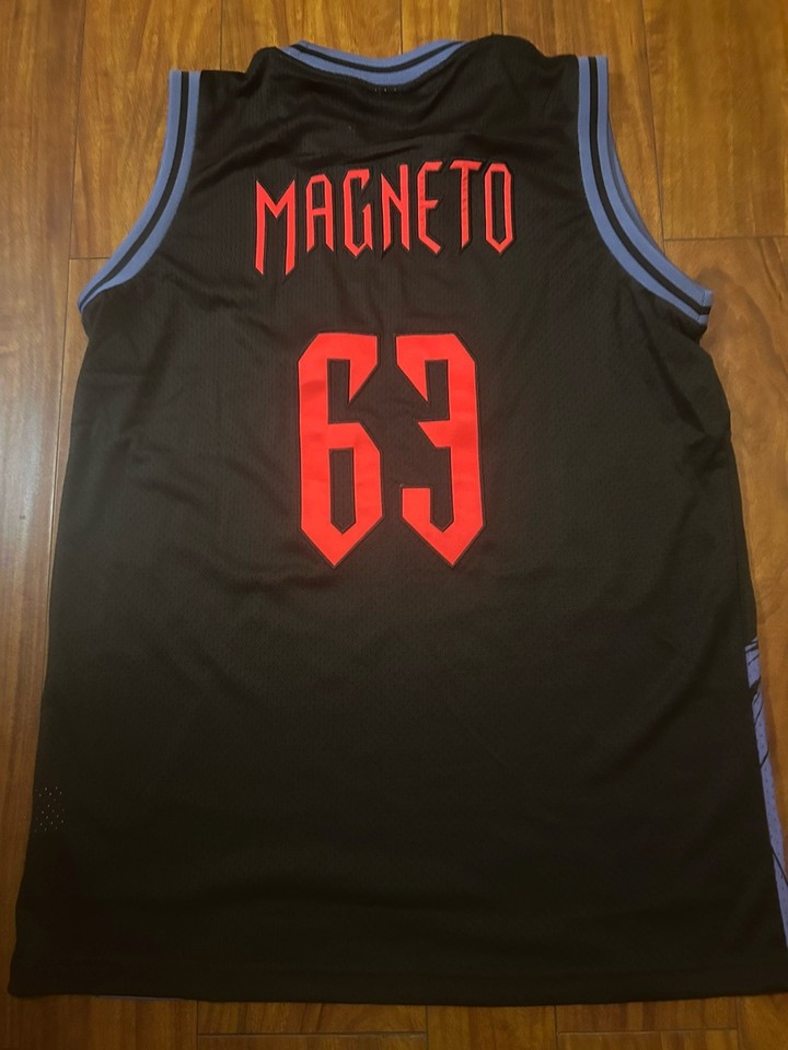 Marvel Comics X Men Magneto Tank Top Basketball Jersey M | eBay