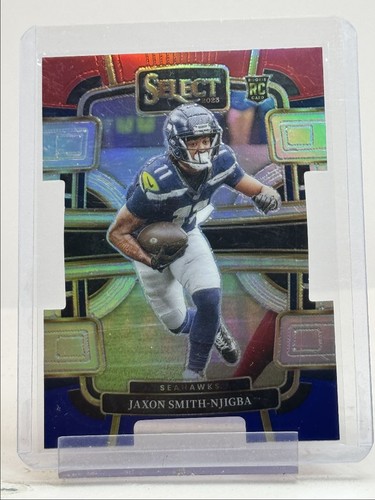 JAXON SMITH-NJIGBA 2023 SELECT CONCOURSE ROOKIE RED BLUE DIE CUT RC ...