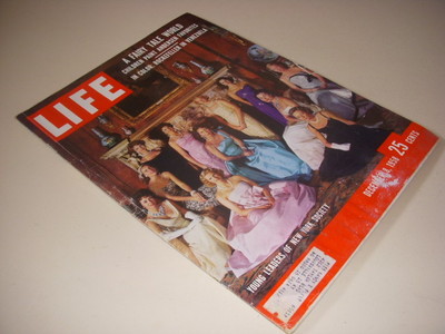 Life Magazine, December 8, 1958, New York Society, Rockefeller in ...