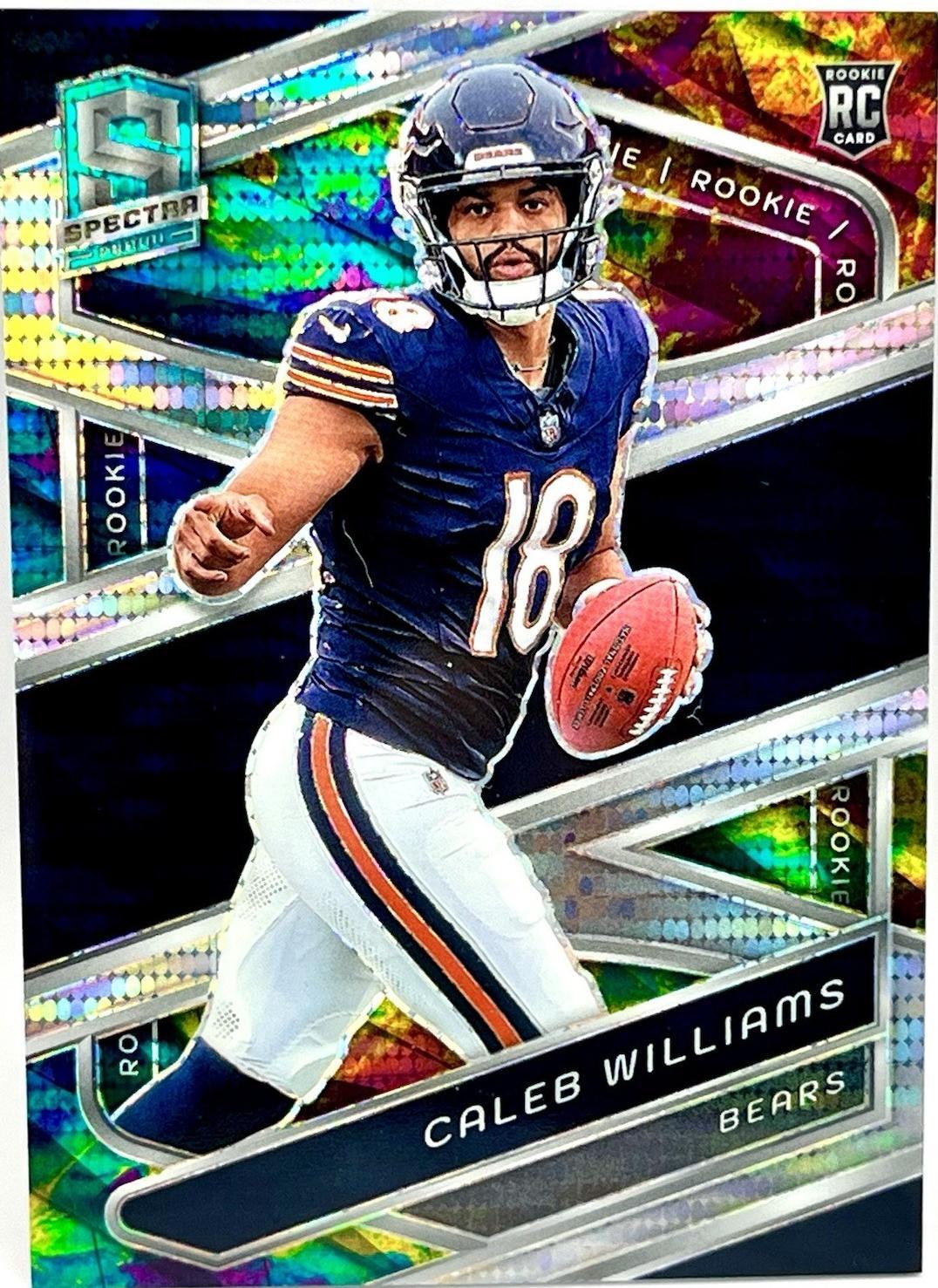 2024 Panini Spectra - Rookies Caleb Williams #111 Celestial Prizm /99 ...