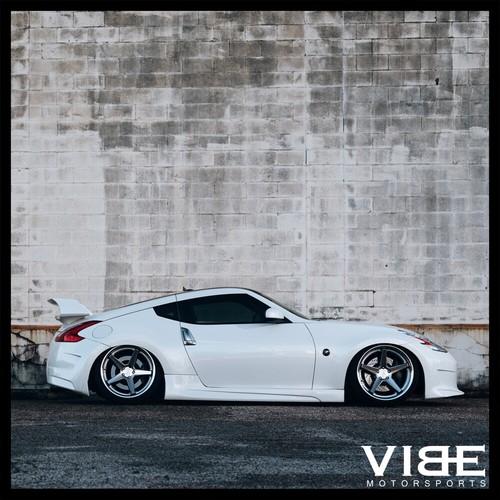 "20"" Ferrada FR3 Silver Concave Wheels Rims Fits Nissan 370Z ...