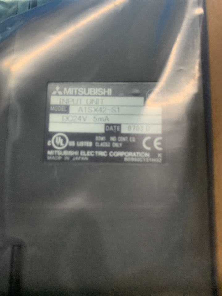 Mitsubishi PLC Input Module - A1SX42-S1 | eBay