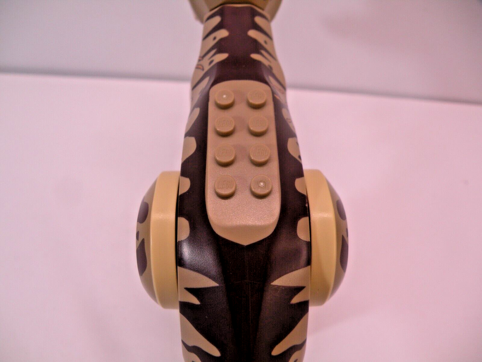 LEGO Dinosaur Tyrannosaurus Rex Trex Only From 76961 Tan Darn Tan Back ...