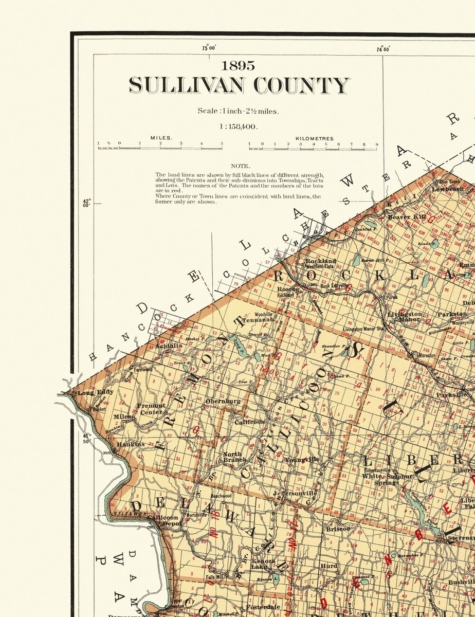 Sullivan County Tax Map
