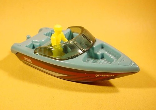 MATCHBOX BLUE/BLACK SKI BOAT MB41-K2 LOOSE | eBay