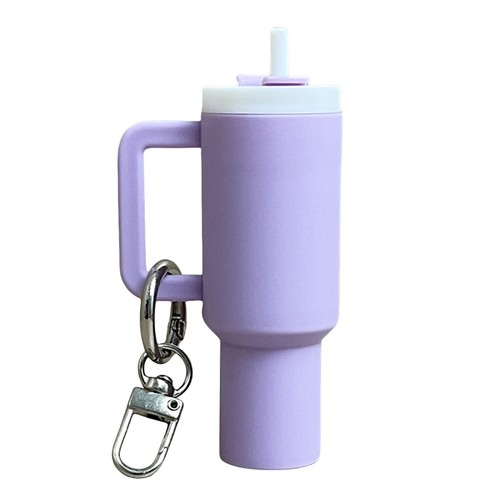 Mini Cup Keychain Cute Tumbler Bag Key Ring for Stanley Cup Accessories ...