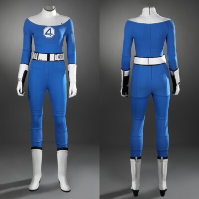 Invisible Woman Costume cosplay Suit The Fantastic Four:First Steps ...