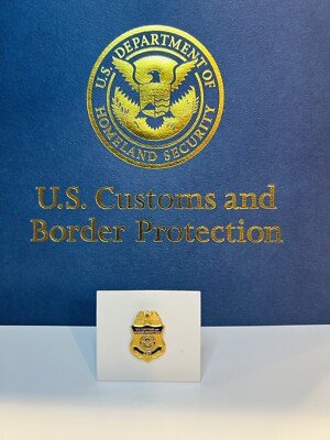 U.S. Customs and Border Protection Officer Badge Lapel Pin - Officially ...