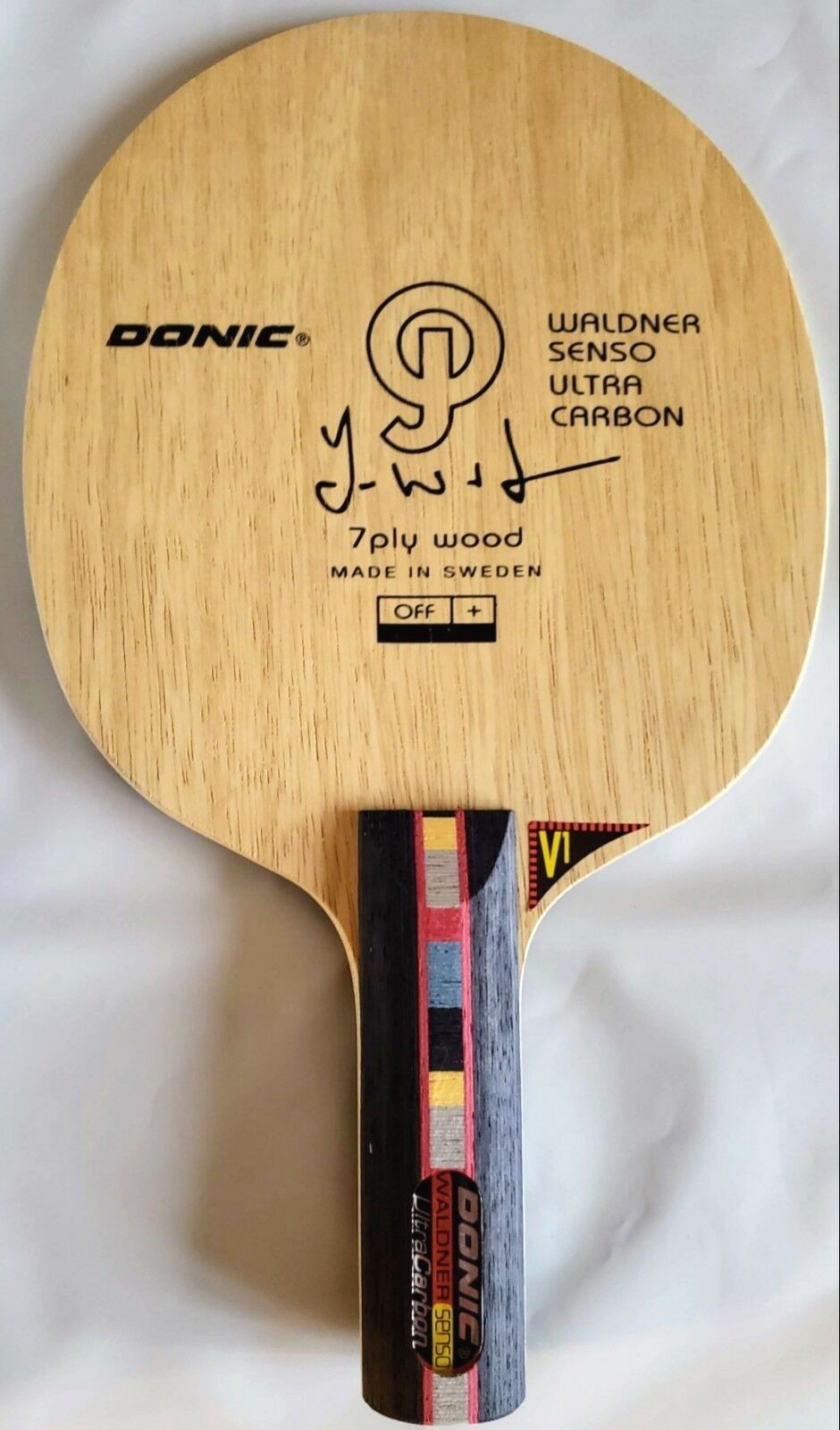 Donic Waldner Ultra Senso Carbon (OFF) Table Tennis Blade | eBay