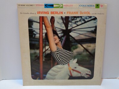 "Album of Irving Berlin" Frank Devol 1958 Vinyl LP. Cheesecake. Near ...