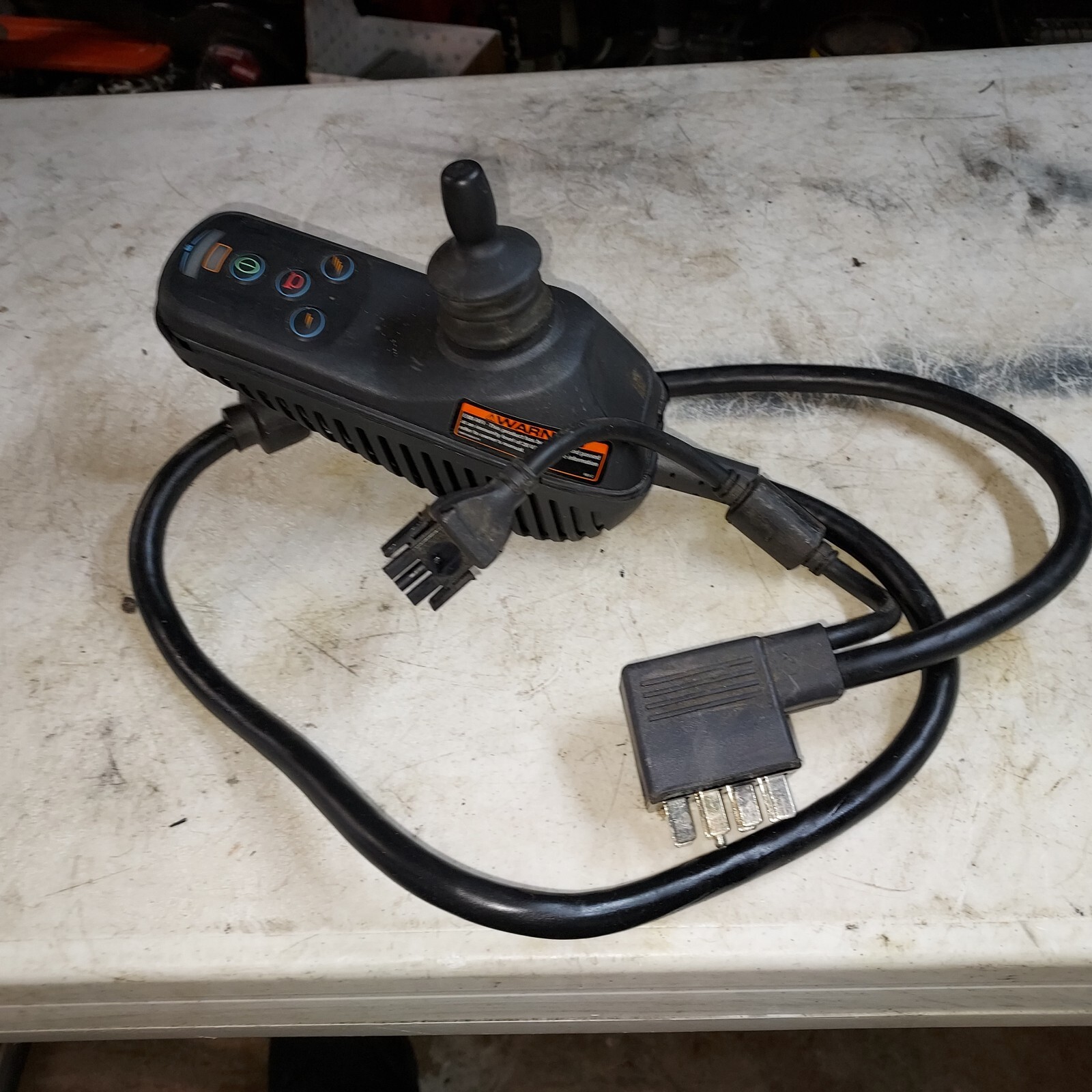 PRIDE JET JAZZY ELECT WHEELCHAIR 4-KEY VSI JOYSTICK CONTROLLER CTLDC ...