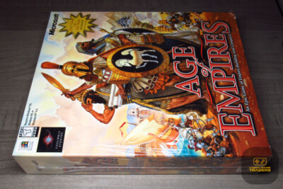 Age of Empires BIG BOX (PC, 1998) FACTORY SEALED! - RARE! (READ ...