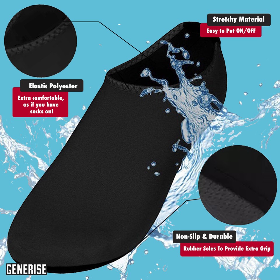 Water Shoes Mens Womens Quick-dry Aqua Socks Beach Swim Non Slip ...