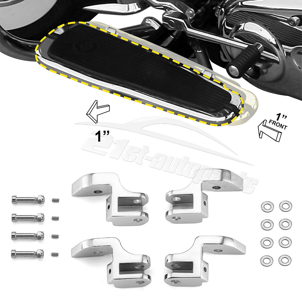 Driver Floorboard Relocation Kit For Harley Fat Boy Heritage Softail FL ...