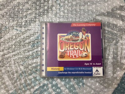 The Oregon Trail (PC, 1990) - Jewel Case w/Instruction Manual and CD ...