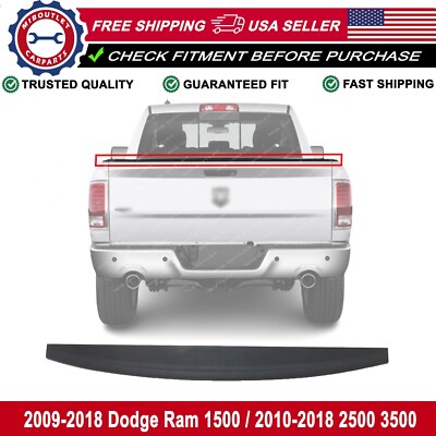 New Tailgate Molding Spoiler For 2009-2018 Dodge Ram 1500 | 3500 ...