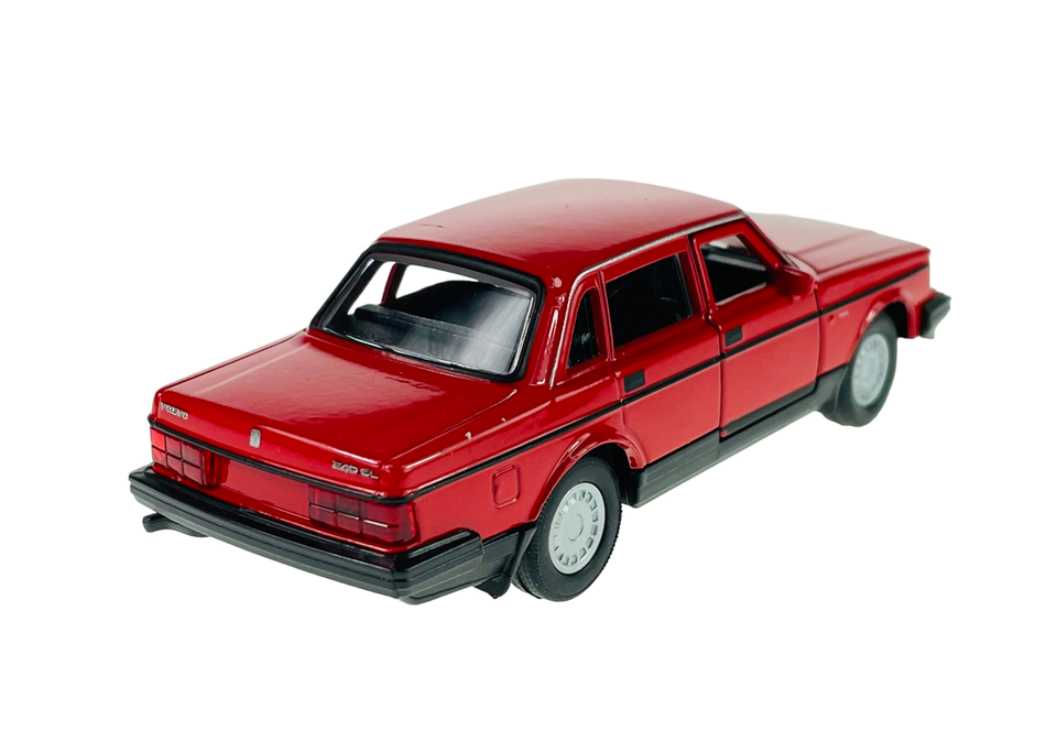WELLY VOLVO 240 GL 240GL RED 1:34 DIE CAST METAL MODEL NEW IN BOX | eBay