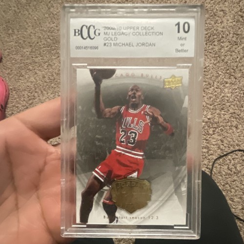 Upper Deck 2009-10 MJ Legacy Collection Gold #23 Michael Jordan BCCG 10 ...