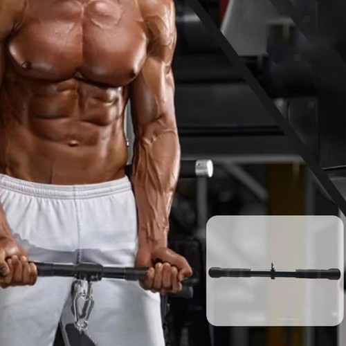 LAT Pull Down Bar Press Down Bar for Gym Non Slip Handle Cable Machine ...