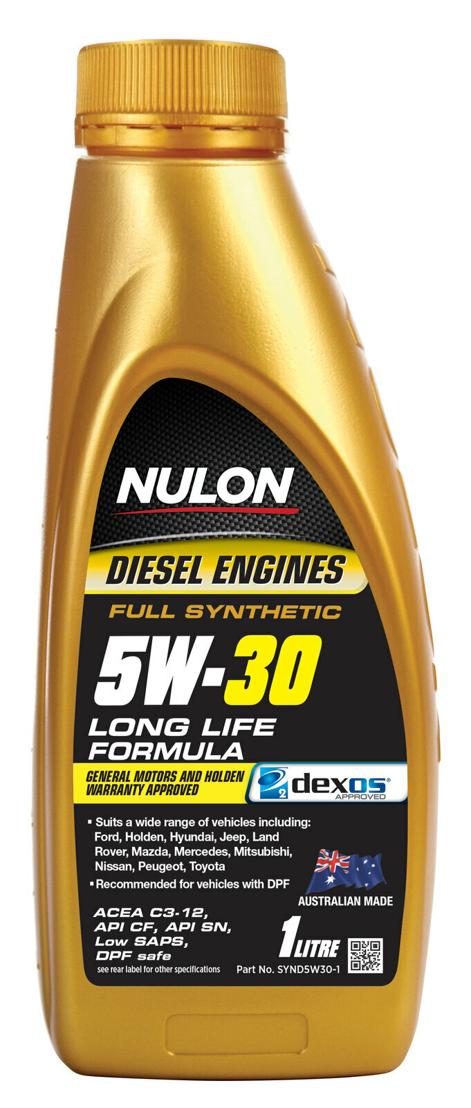NUL-SYND5W30-1 NULON Long Life Petrol&Diesel Engine Oil, Each | eBay ...