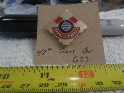 42nd Transportation Battalion G23 Unit Crest, DI, DUI (DRAW#123) | eBay