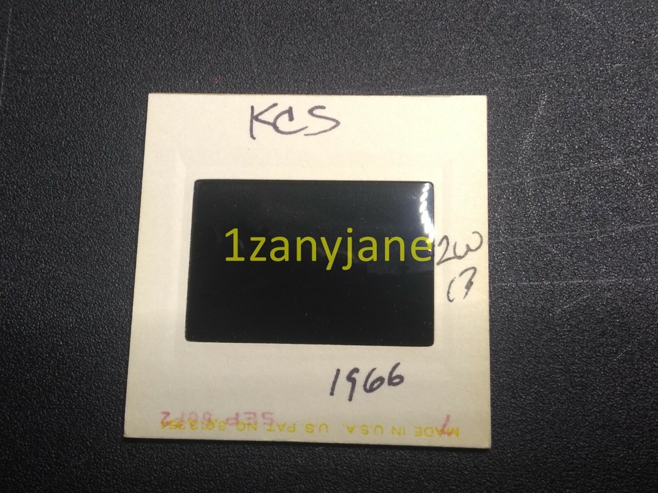 2W13 VINTAGE Photo 35mm Slide KCS 428, 1966 | eBay