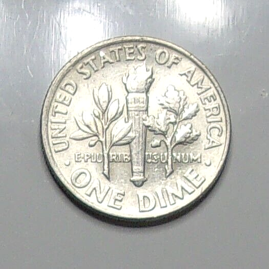 1964 P Roosevelt Dime Last year of the 90% Silver Dimes Uncirculated ...