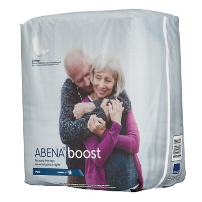 Abena Boost Booster Pad Case of 120 One Size Fits Most Moderate ...
