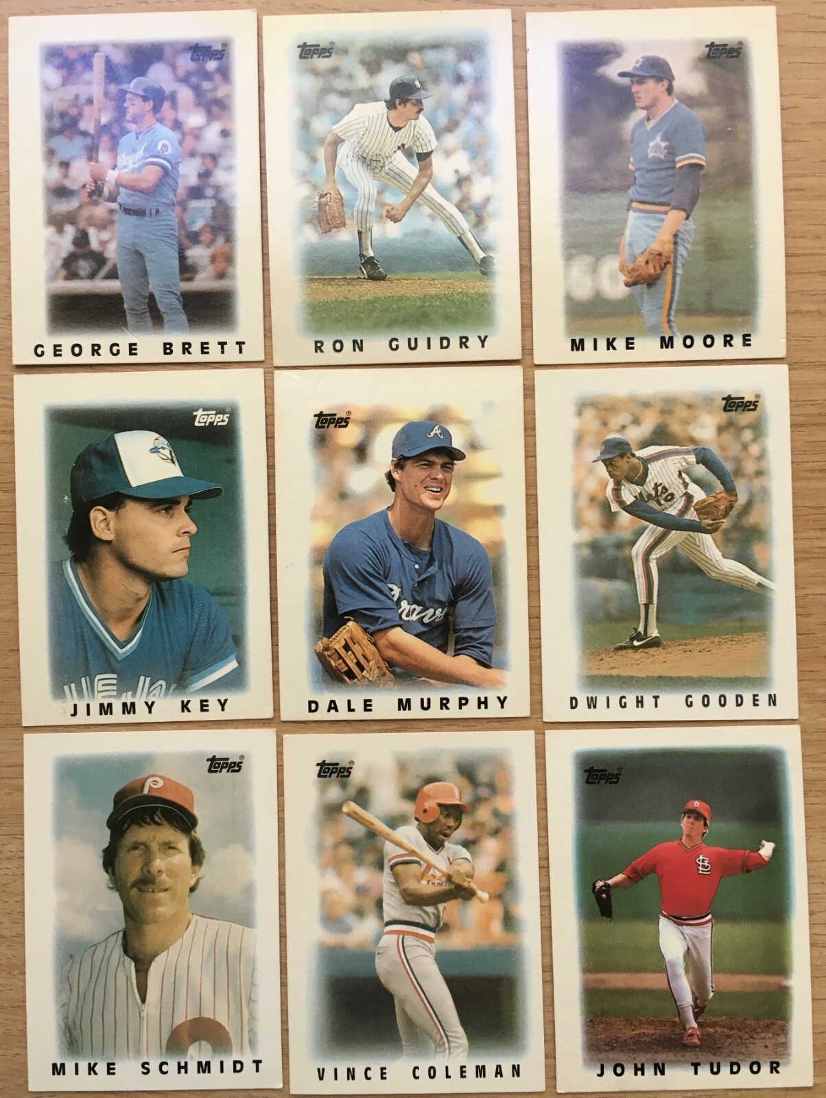 1986 Topps Mini Baseball Cards Lot of 9 | eBay