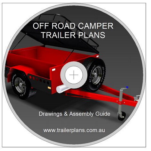 TRAILER PLANS - Off-Road Camper Trailer Plan - 3 sizes included - Plan ...