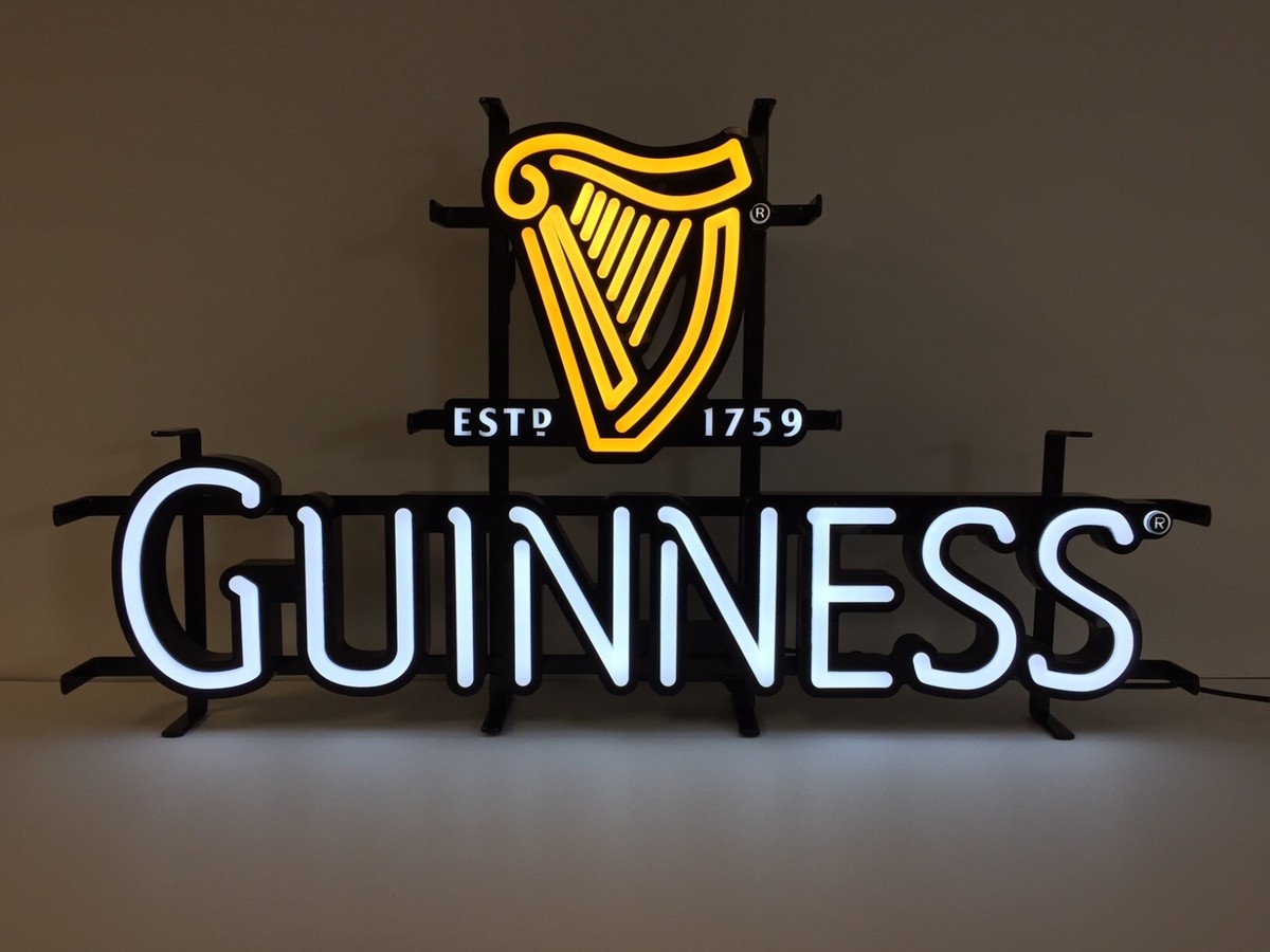 Guinness Neon Signs Guinness World Of Records Hollywood Neon Sign