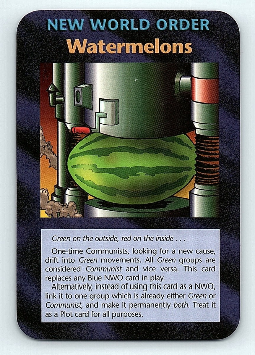 New World Order Illuminati Card Game