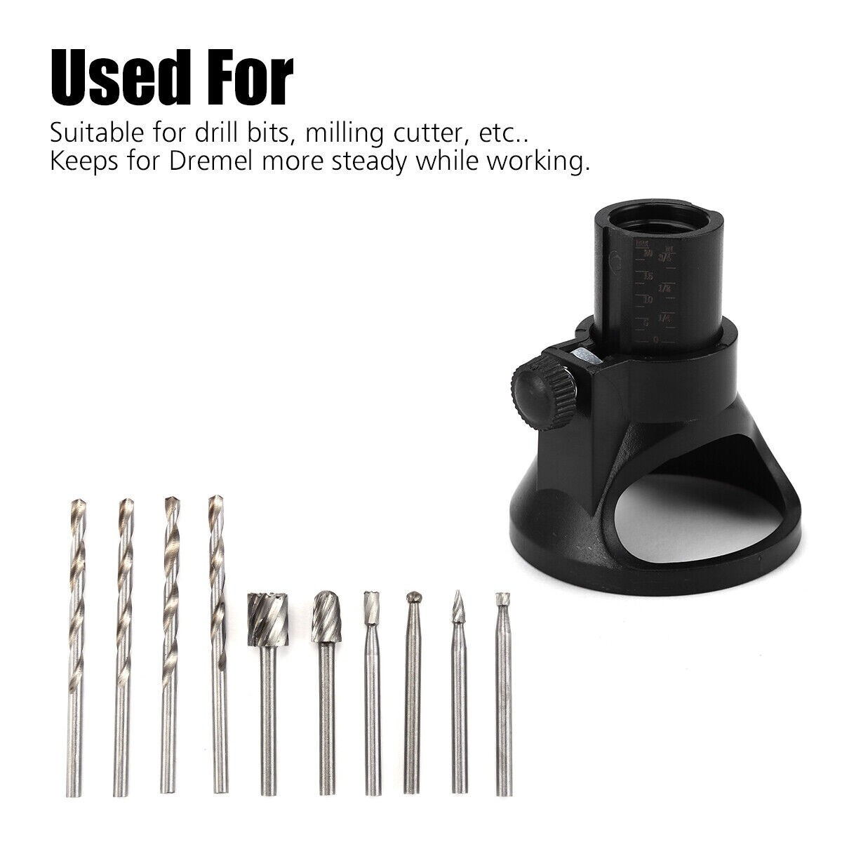 Drill Guide TorSor 2 Pack Rotary Tool Guide Router Attachement Locator ...