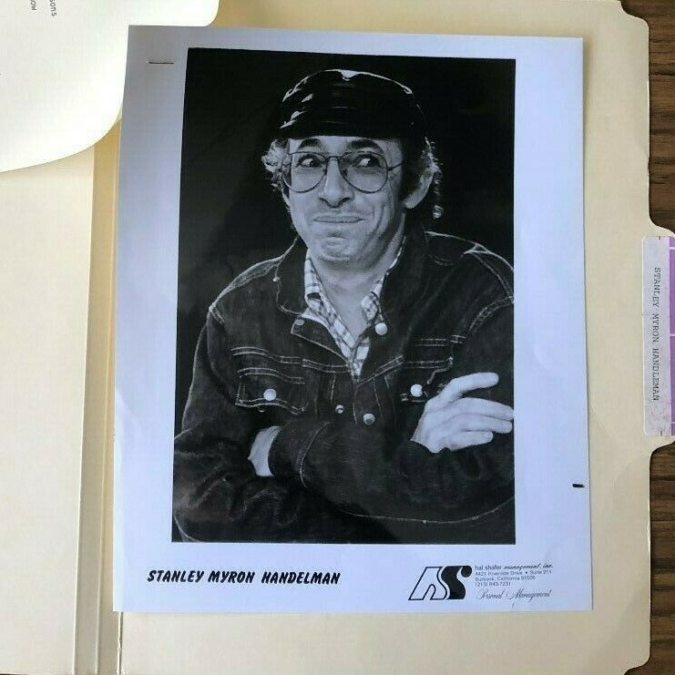Stanley Myron Handelman 1973 Press Photo Comedian Celebrity Vintage ...