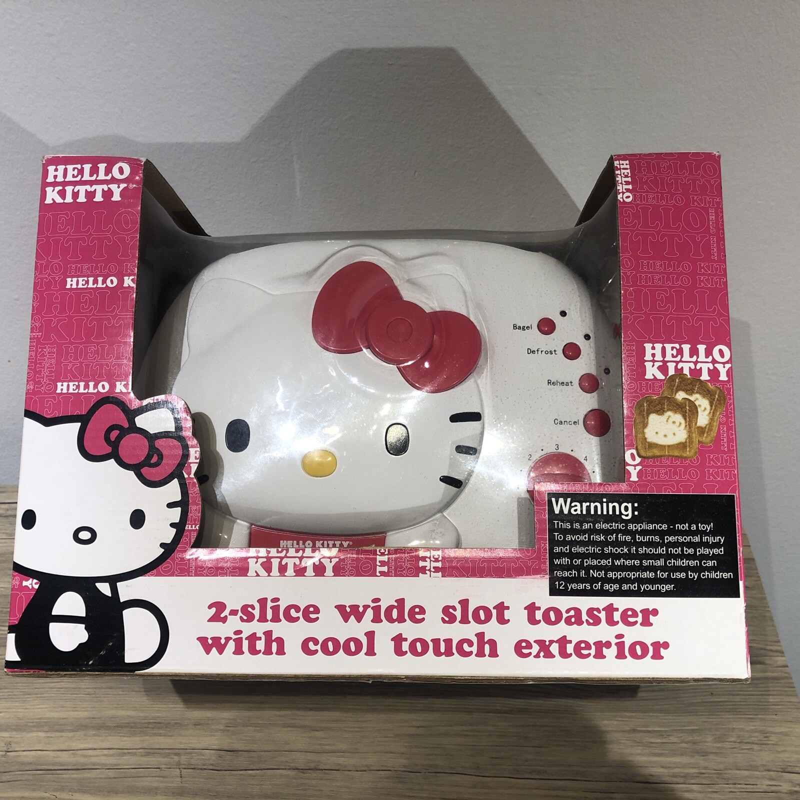 Hello Kitty 2-Slice Wide Slot Toaster (KT5211) for sale online | eBay