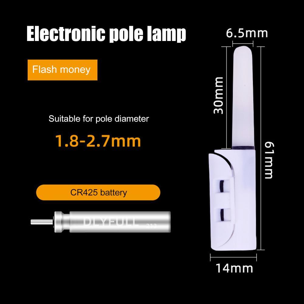 2Pcs Fishing Electronic Rod Luminous Stick Light Bite Alarm for Night ...