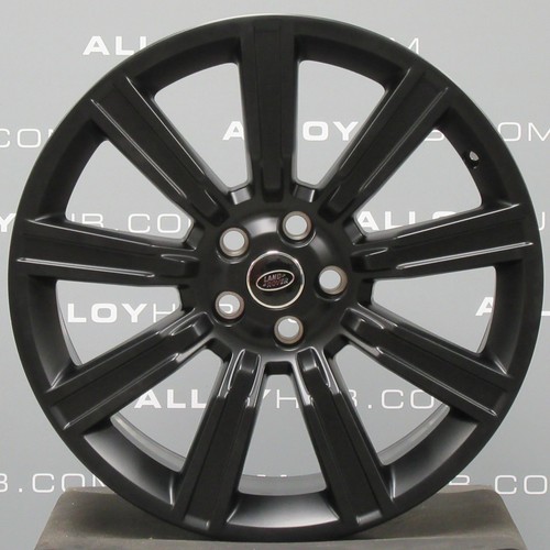 GENUINE RANGE ROVER VOGUE L405 STYLE 9001 21" INCH SATIN BLACK ALLOY ...