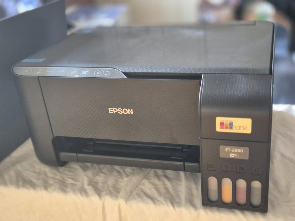 Epson EcoTank ET-2860 All-in-One Wireless Inkjet Printer | eBay UK