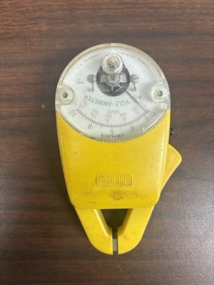 Vintage Amprobe Clamp Meter – AC Volt/Ammeter – Model 10 | eBay