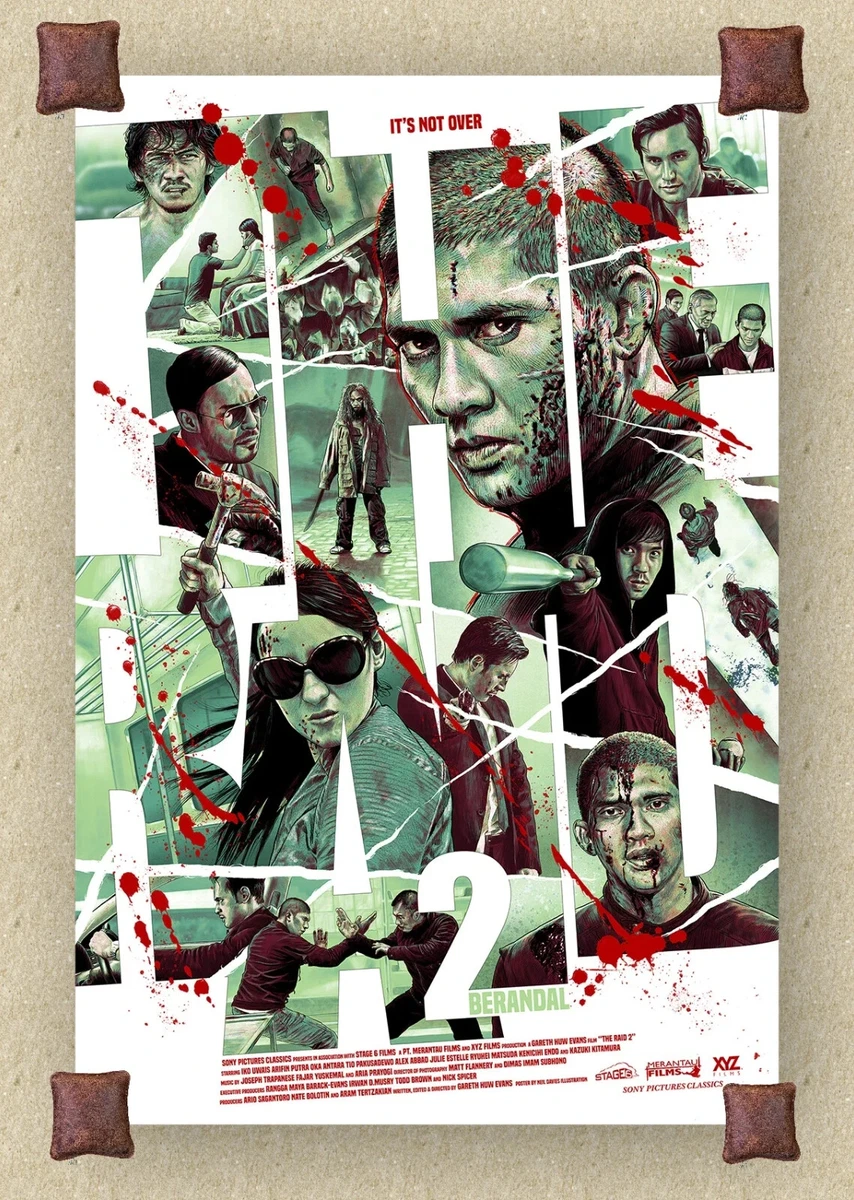 One Color Screen Print Poster