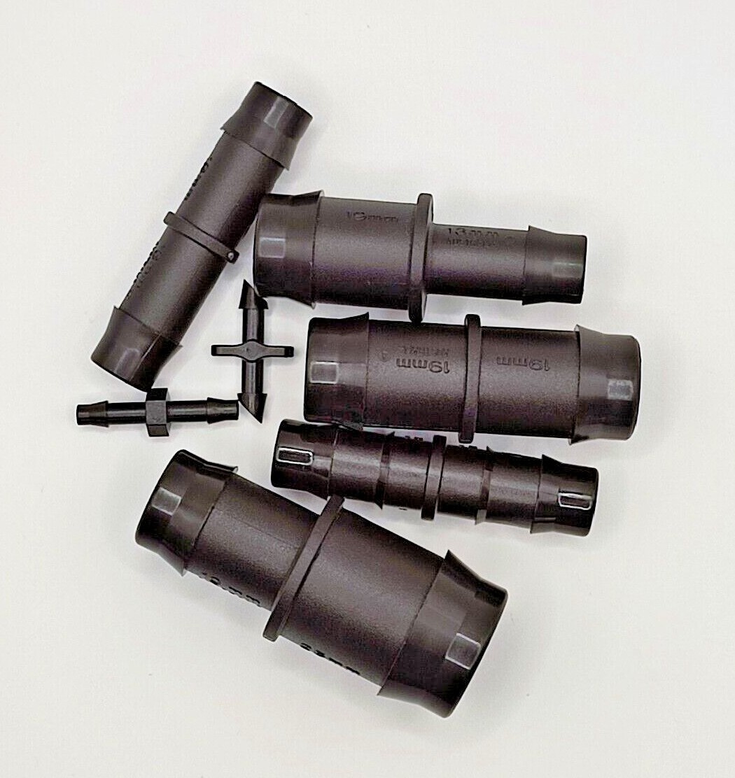 4mm Barb Micro Joiner Straight Repair Connector Antelco Garden Watering ...