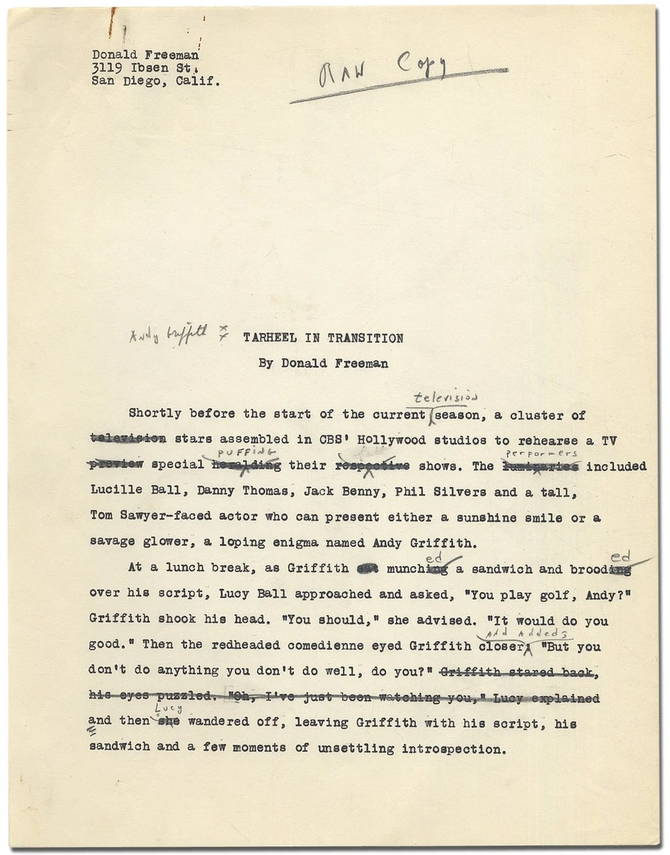 Griffith Freeman Shop | varsana.com