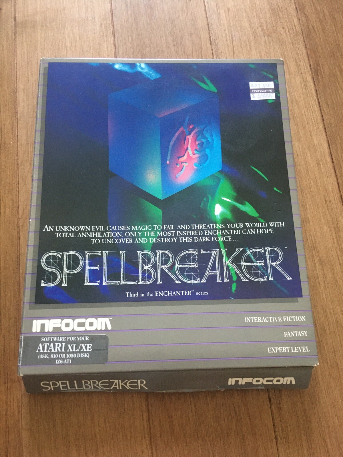 SPELLBREAKER by Infocom- ATARI 400 -XL/XE 810 1050 DISK - SEALED - Rare ...