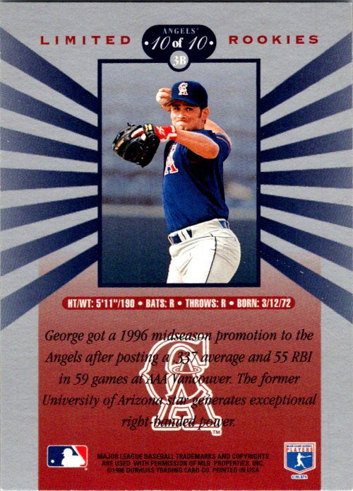 1996 Leaf Limited #10 George Arias Rookies | eBay